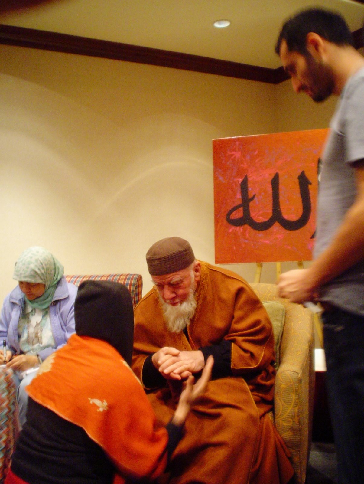 from Sidi Shaykh Muhammad Sa'id al-Jamal's visit | Technology of the Heart