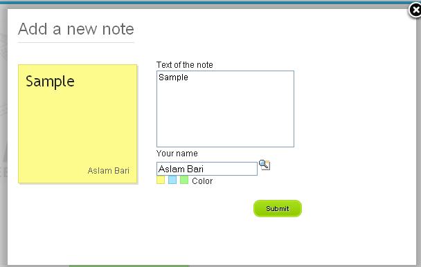 Technology Share - TechShare: JQuery 'Sticky Notes' integration with ...