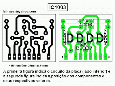 Servisom Eletrônica Audio e Video Informática: PLACA DE CIRCUITO DBS 1500 CICLOTRON E PLACAS IC ...