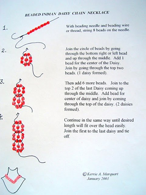 KERRIE'S KRAFTS 3: Daisy Chain Necklace