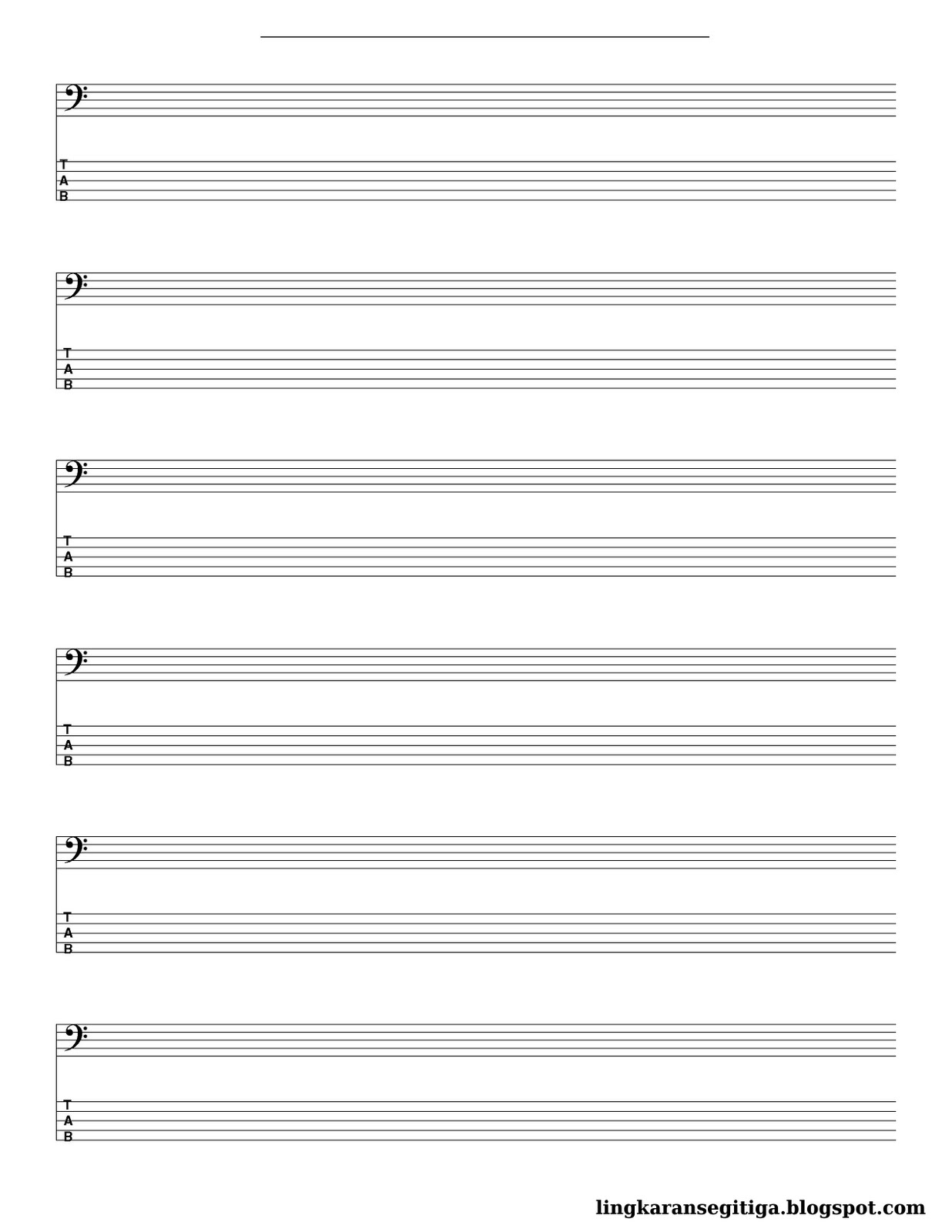 LingkaranSegitiga Tabulasi Paper Tab Bass LingkaranSegitiga Tabulasi Paper Tab Bass