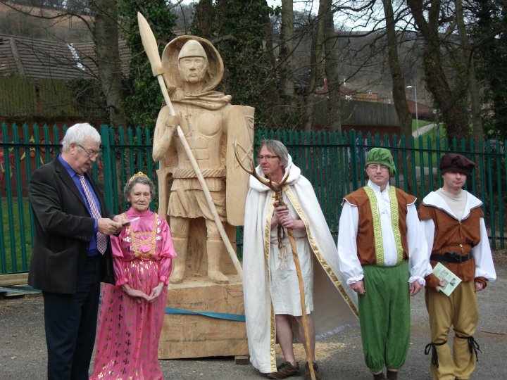 Mary in Monmouth: St Derfel, Patron Saint of Cwmbran and the Arthur ...