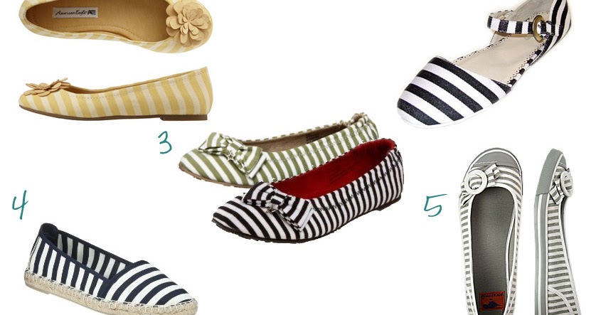 Über Chic for Cheap: Striped Flats Roundup