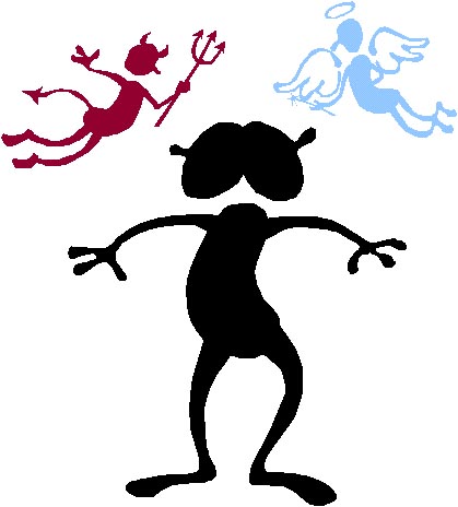 Conscience Angel And Devil