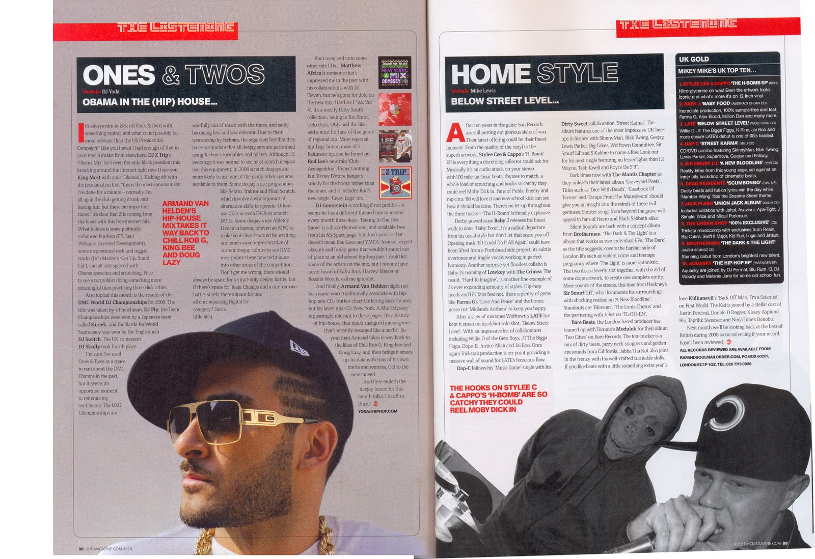 GSR Media: Analysing a magazine double-page spread