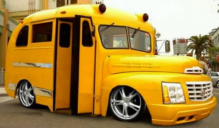 Car of the Day: Lowrider School Bus