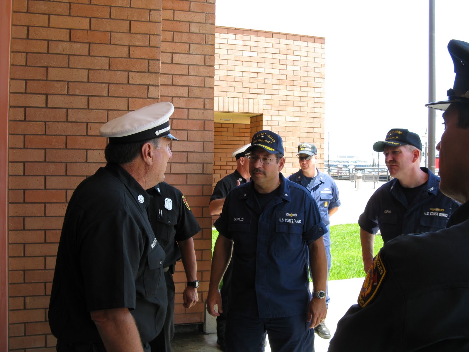 LAFD- Dive Search and Rescue Team: U.S. Coast Guard Admiral Inspects LAFD