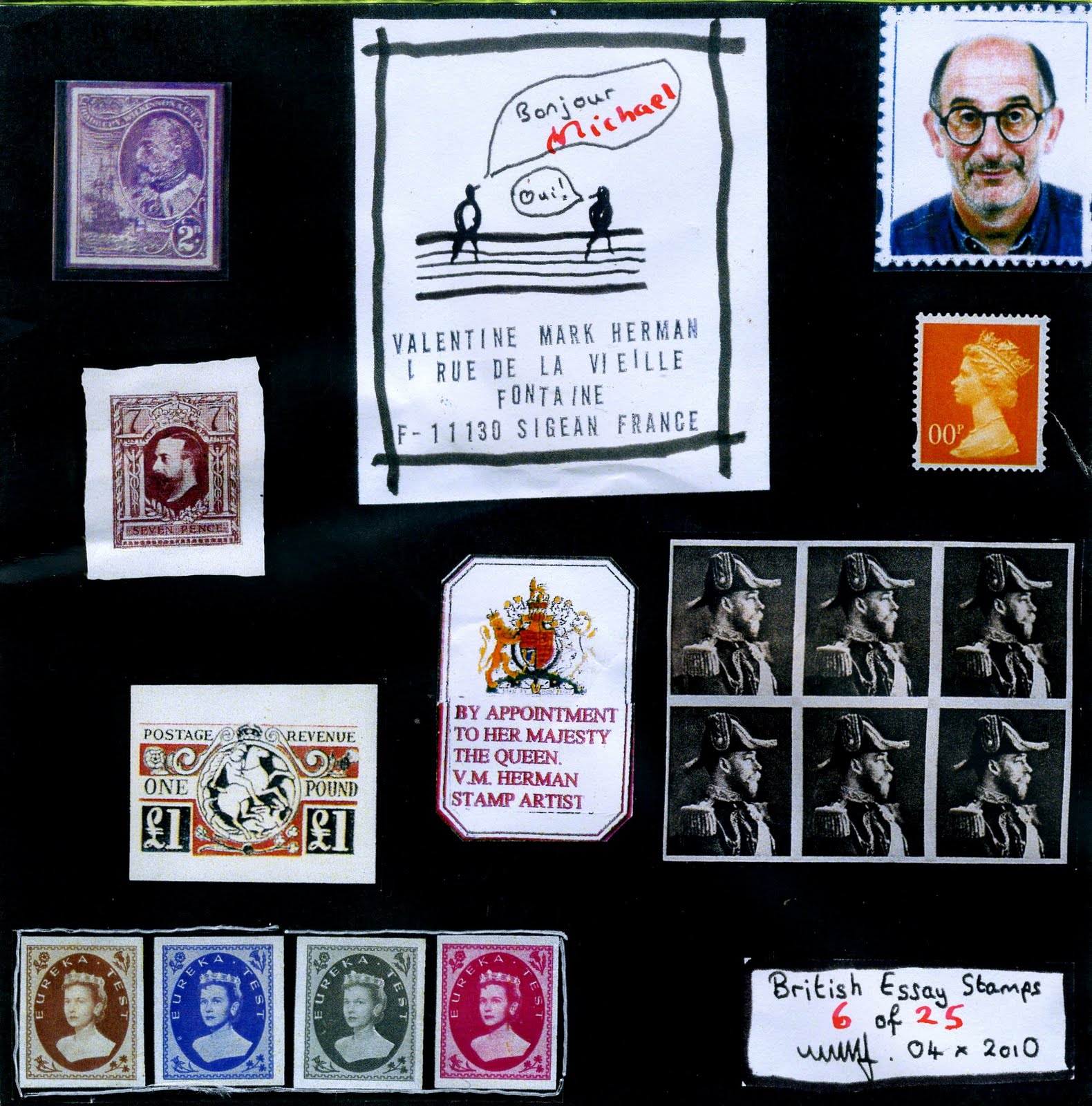 A.1. Mail Art Archive: Valentine Mark Herman - Envelope