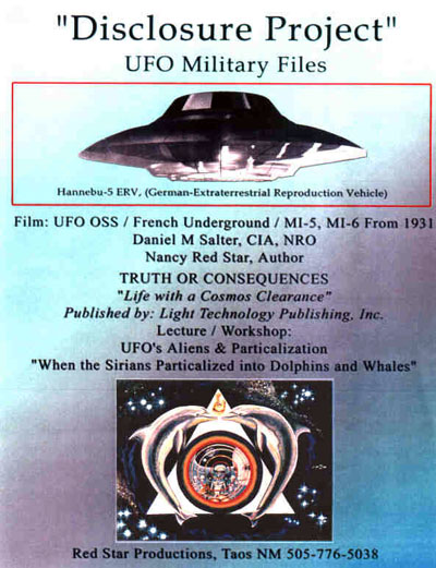 CINEMA METAFÍSICO E ESPIRITUAL: DISCLOSURE PROJECT