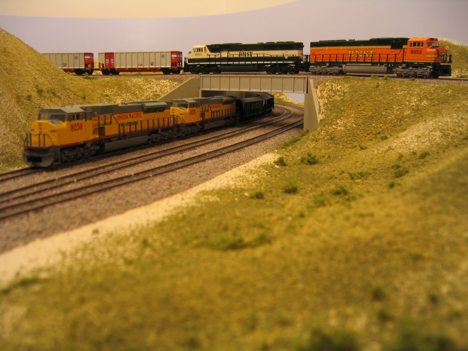 N Scale Addiction: My First Complete N Scale Model Railroad