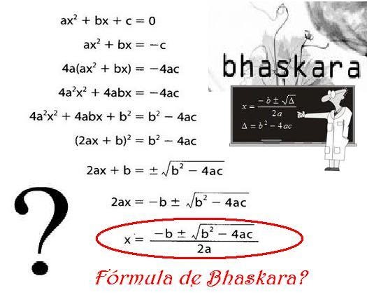 MatheusMáthica: A Fórmula de Bhaskara?