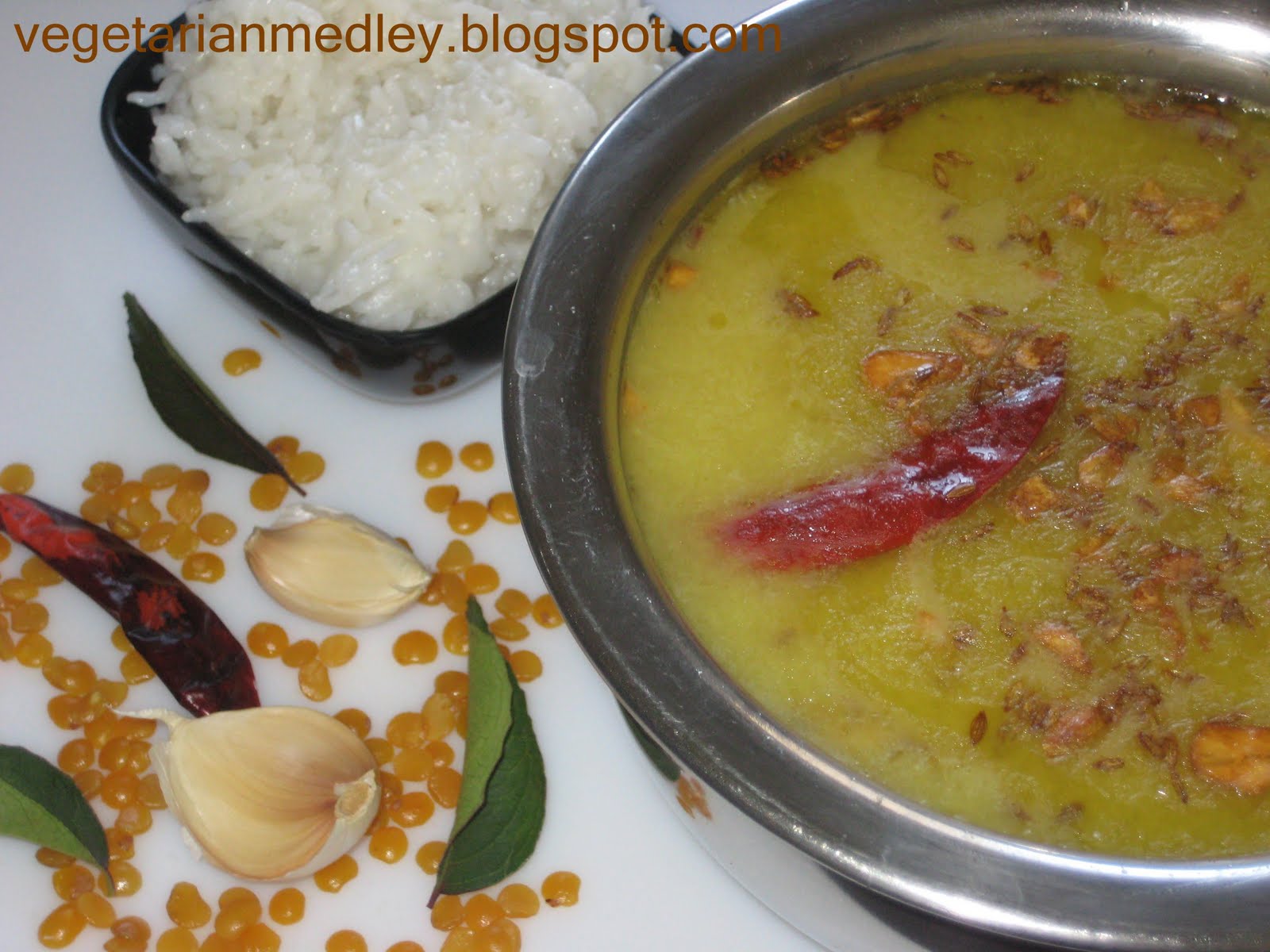Vegetarian Medley: Garlic Dal