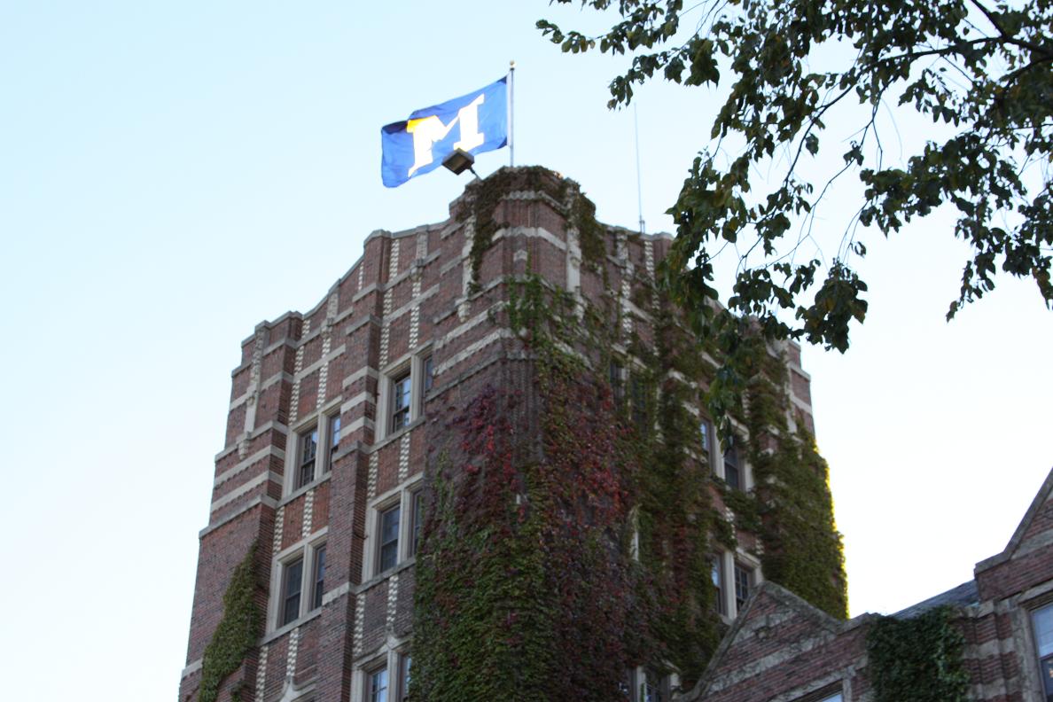 Michigan Exposures: The Michigan Union in October