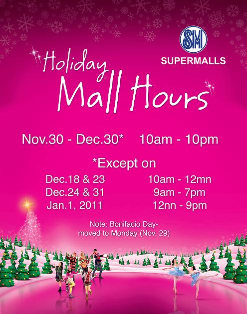 iLoveSMdavao: Enjoy extended shopping hours at SM Davao!