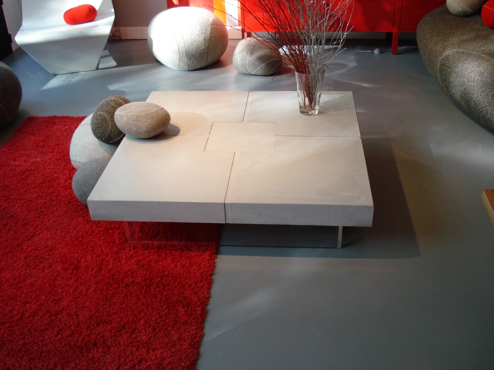 TABLE BETON.COM: Table basse en béton ciré (bfuhp)