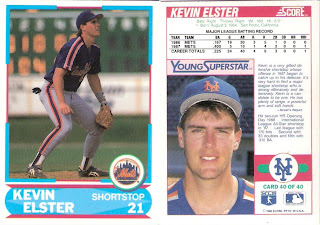 1988 Score: Young Superstars II #40 - Kevin Elster