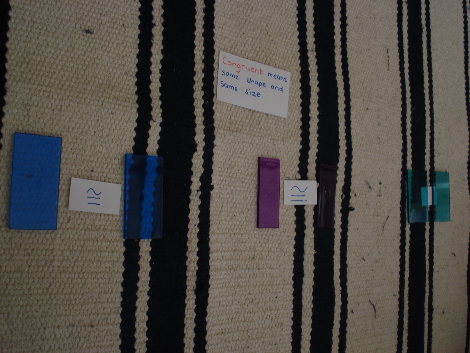 THE LEARNING ARK - Elementary Montessori : Congruent, Similar and ...