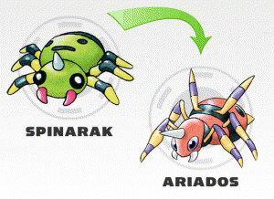 Pokemon Evolução: Evolução Spinarak