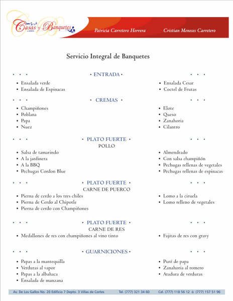 BANQUETES CASA SUMIYA: CASA SUMIYA BANQUETES