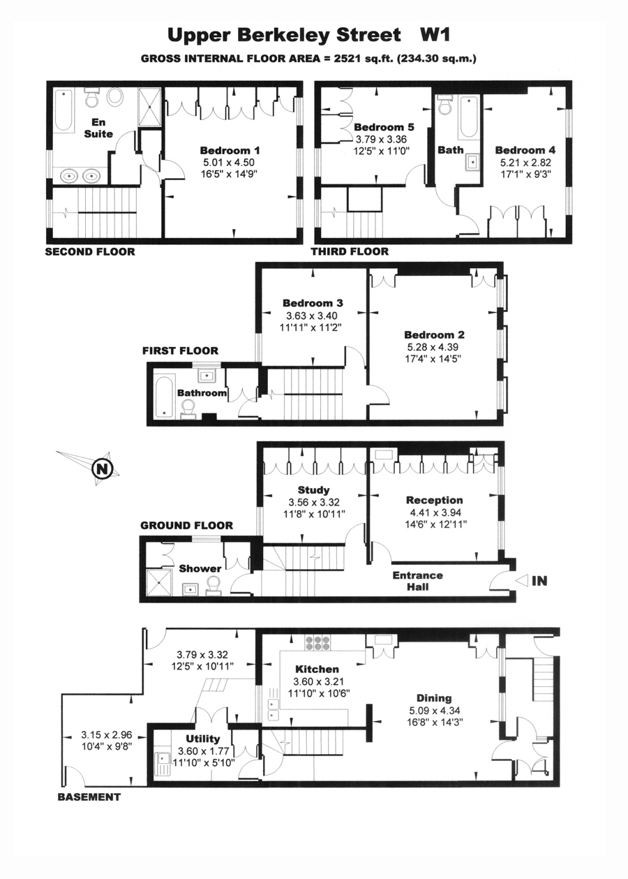London floorplan and interior photography service