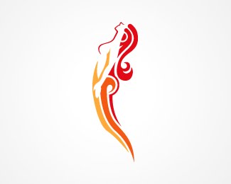 30 Logo Kreatif yang Menggunakan Wanita sebagai Simbol | desainstudio ...