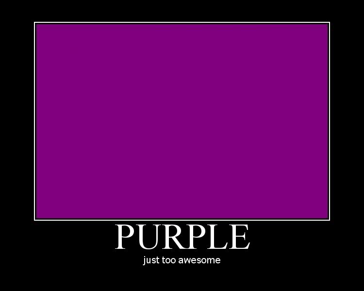 Purple: My Color Purple