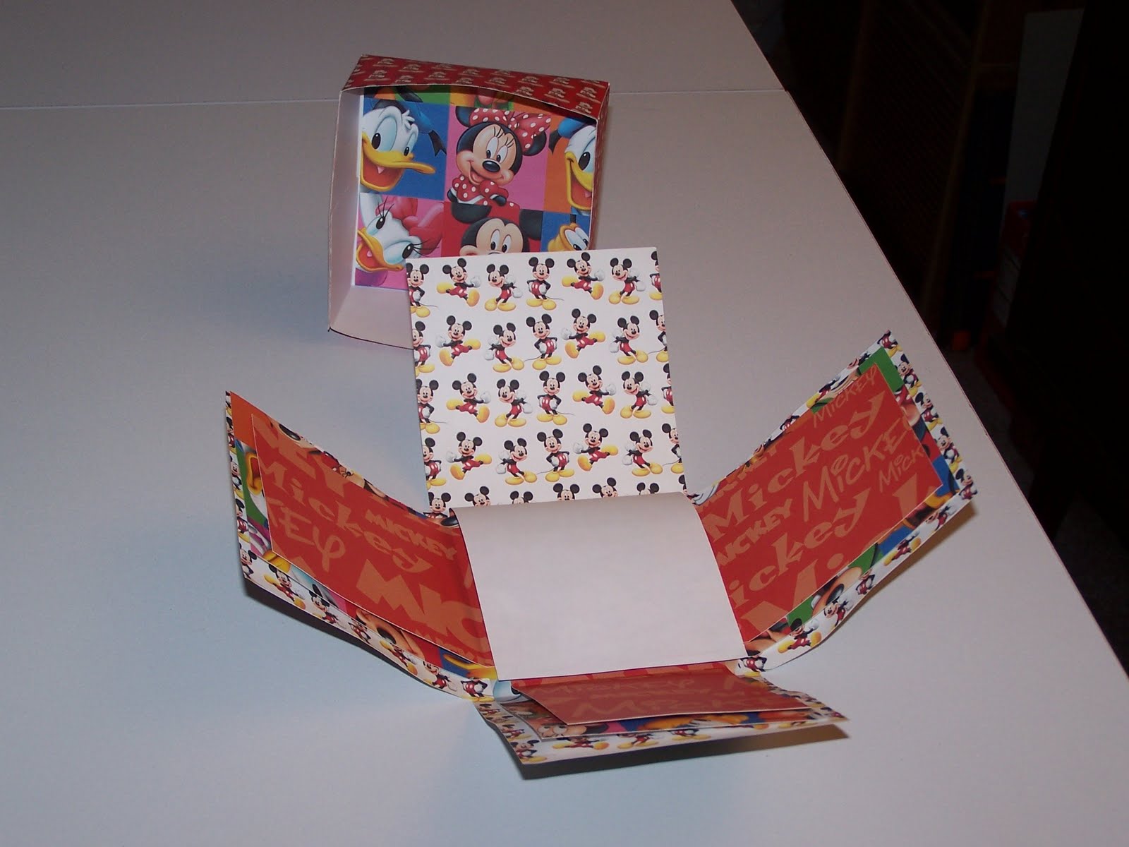 Shelby's Blog: Mickey Mouse explosion Boxes
