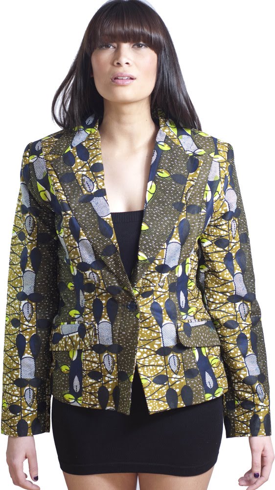 Fabulous finds: African print Blazer from LORENZO DUFFLE'BAG DESIGNS ...