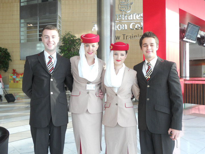 SASBUIFAROUNDTHEWORLD: First day with the emirates uniforme