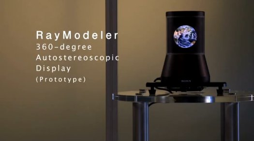 LinkNotes: RayModeler Sony's 360-Degree Autostereoscopic 3D Display
