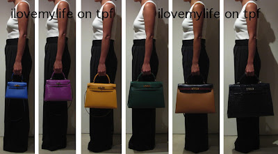 Well That's Just Me ...: Hermes Kelly Size Reference..