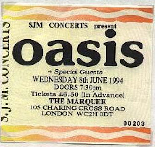 Scans Of Your Old Oasis Concert Tickets Wanted - Latest Oasis, Liam And ...