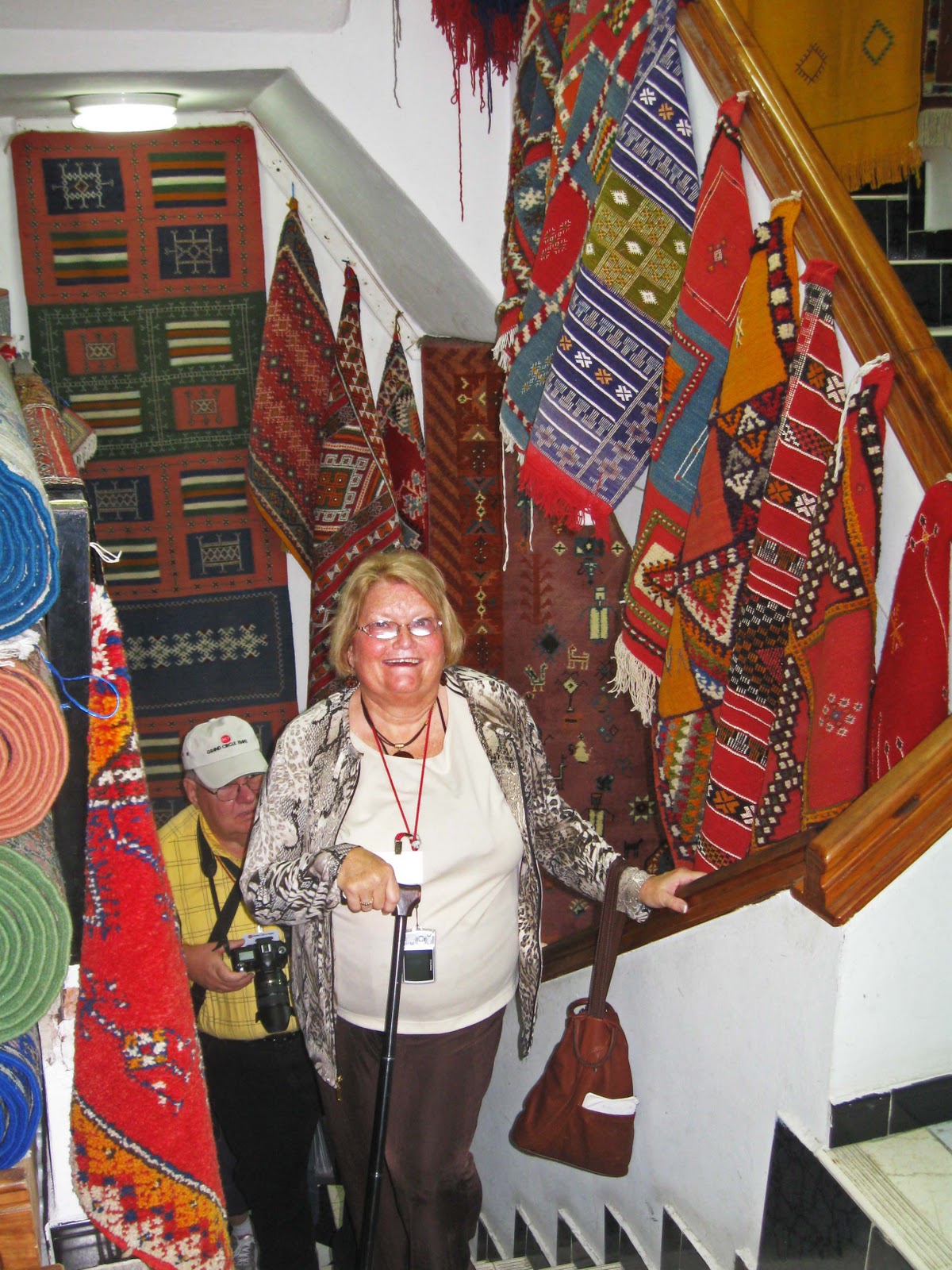 Ellen and Marcia in Spain