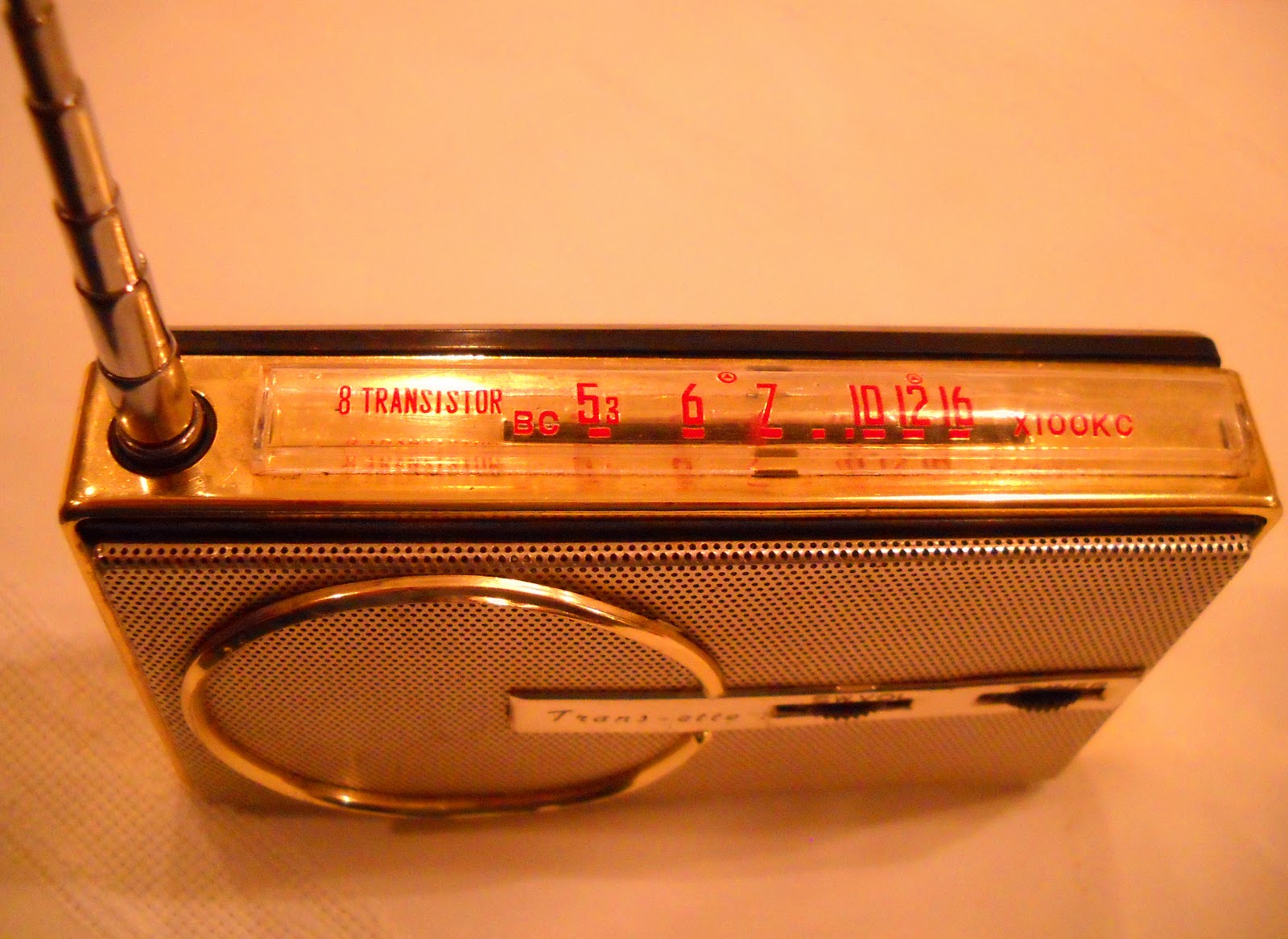 Mikes Old Radios: TRANS-ETTE MODEL KT-80