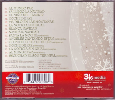 UN MUNDO CON DIOS: Album: Regalo de Navidad de Lucía Parker