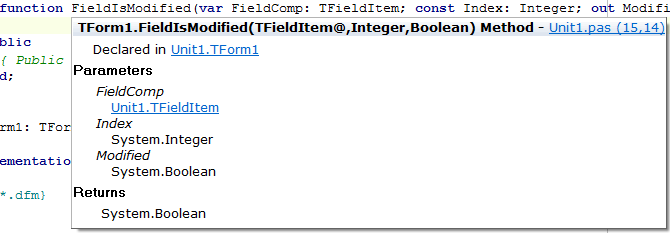 Delphi Developing: Customizando o Help Insight no Delphi