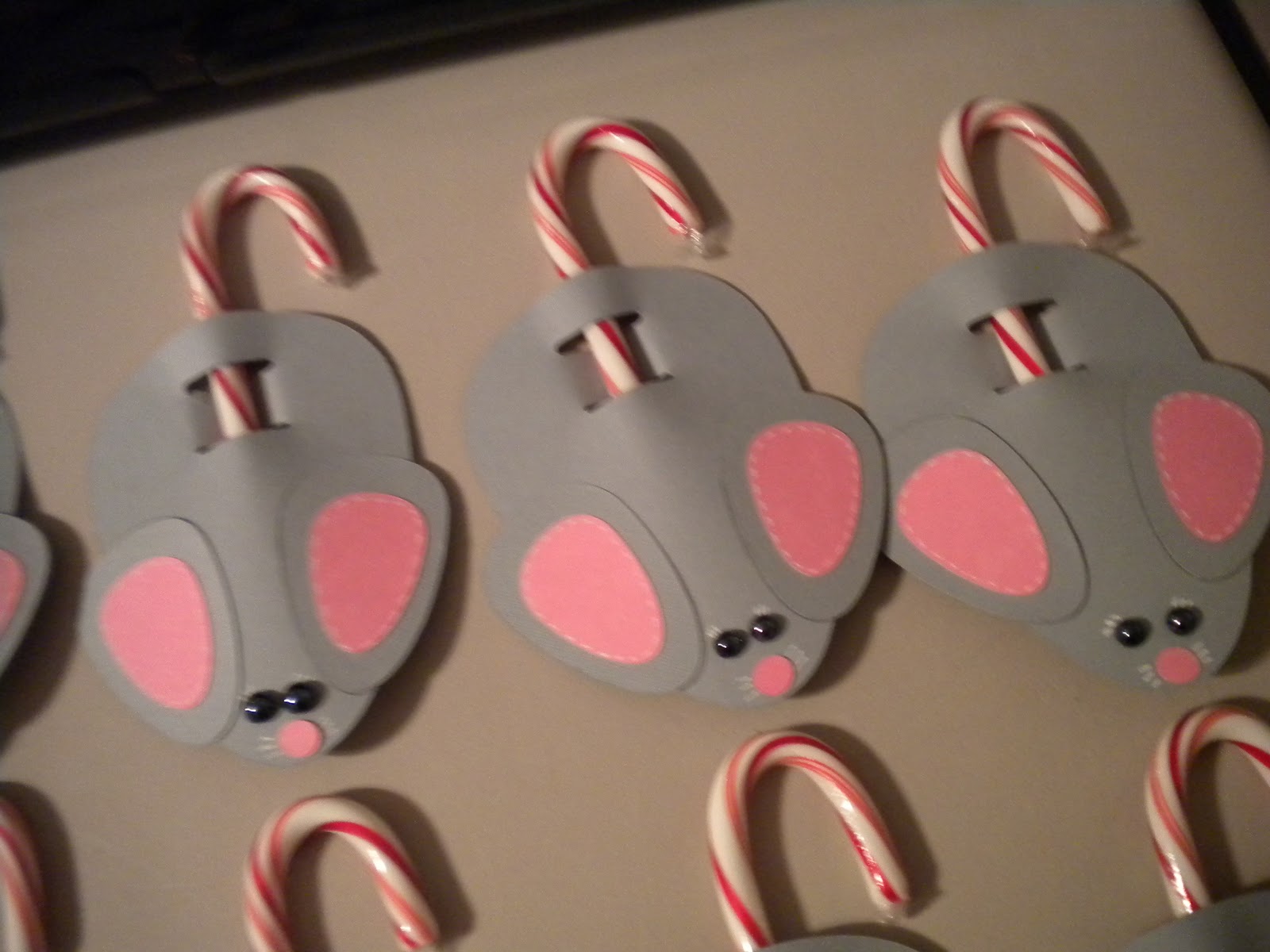 Jean's Crafty Corner: Candy Cane Mice