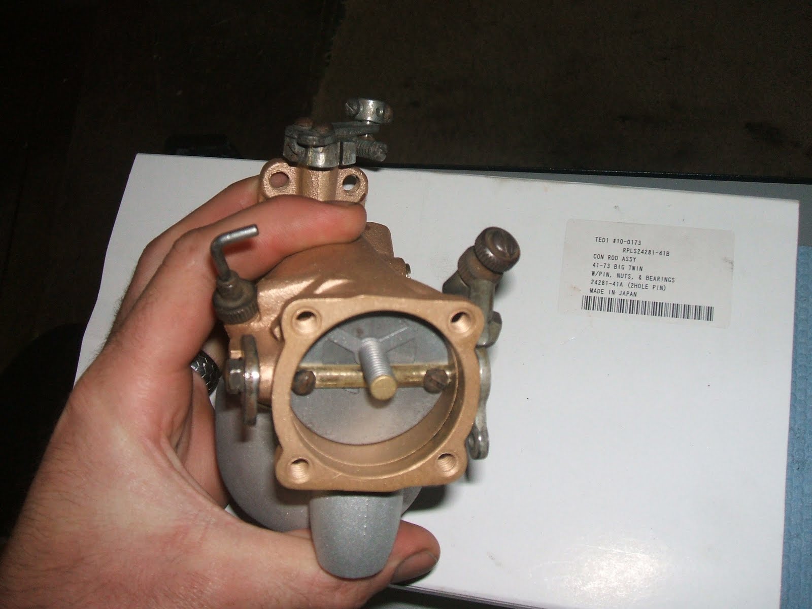 DC-Choppers: M74B Linkert For Sale