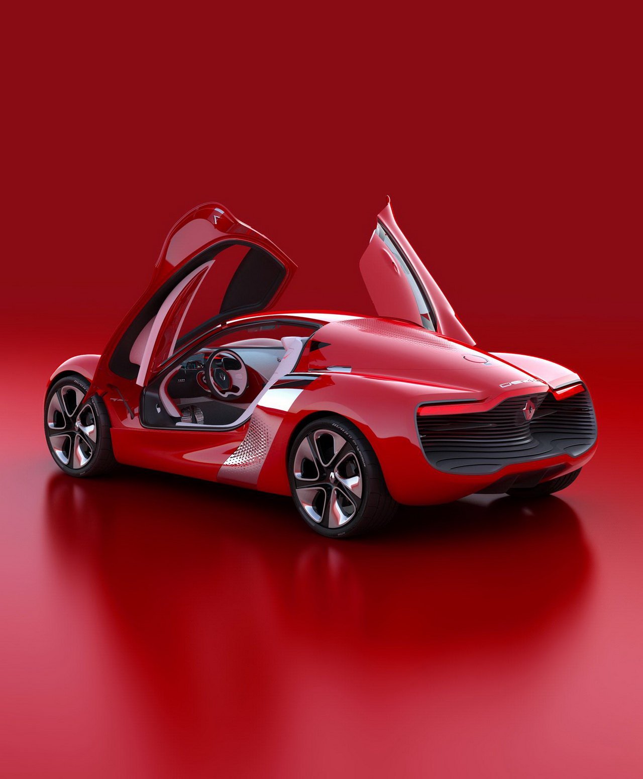 Car Design News: Paris Preview: 2010 Renault DeZir concept [Video]