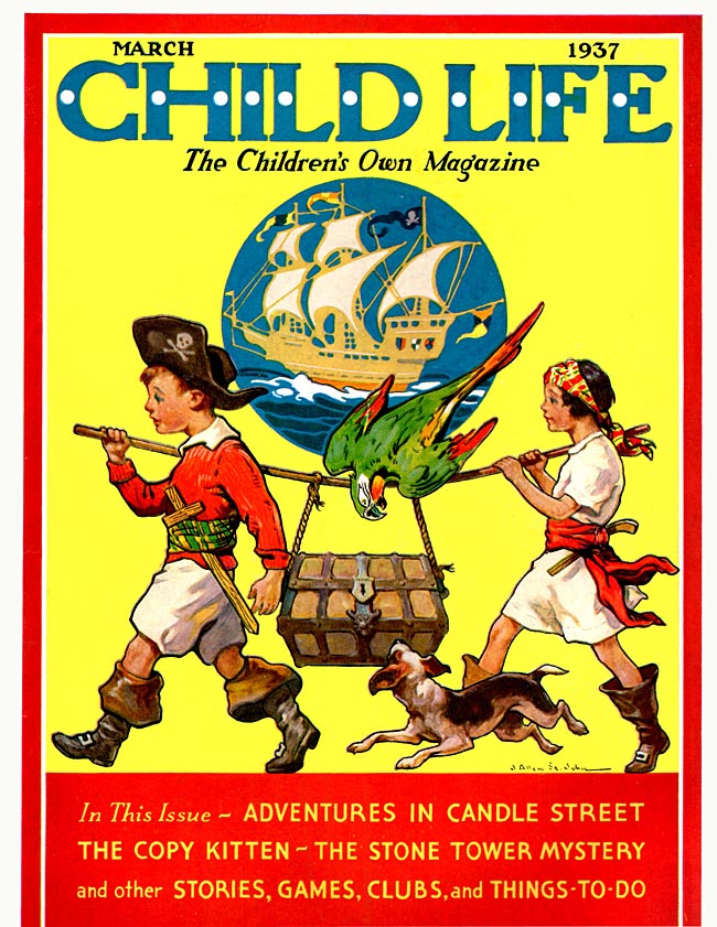 Kiwi's Angels: Parrots on Vintage Magazine American Covers