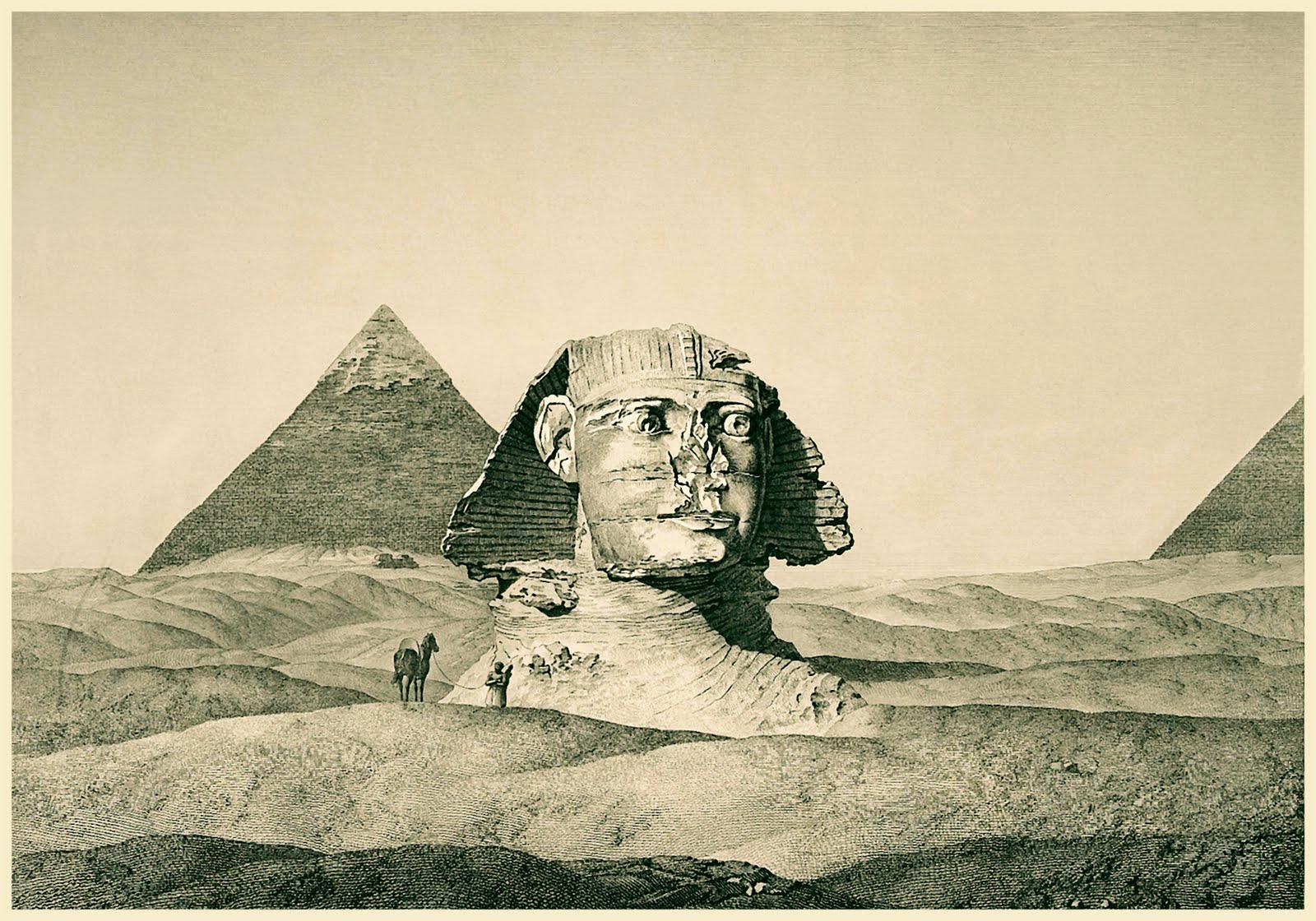 Mystický EGYPT: Víte, že ... Velká Singa v Gíze