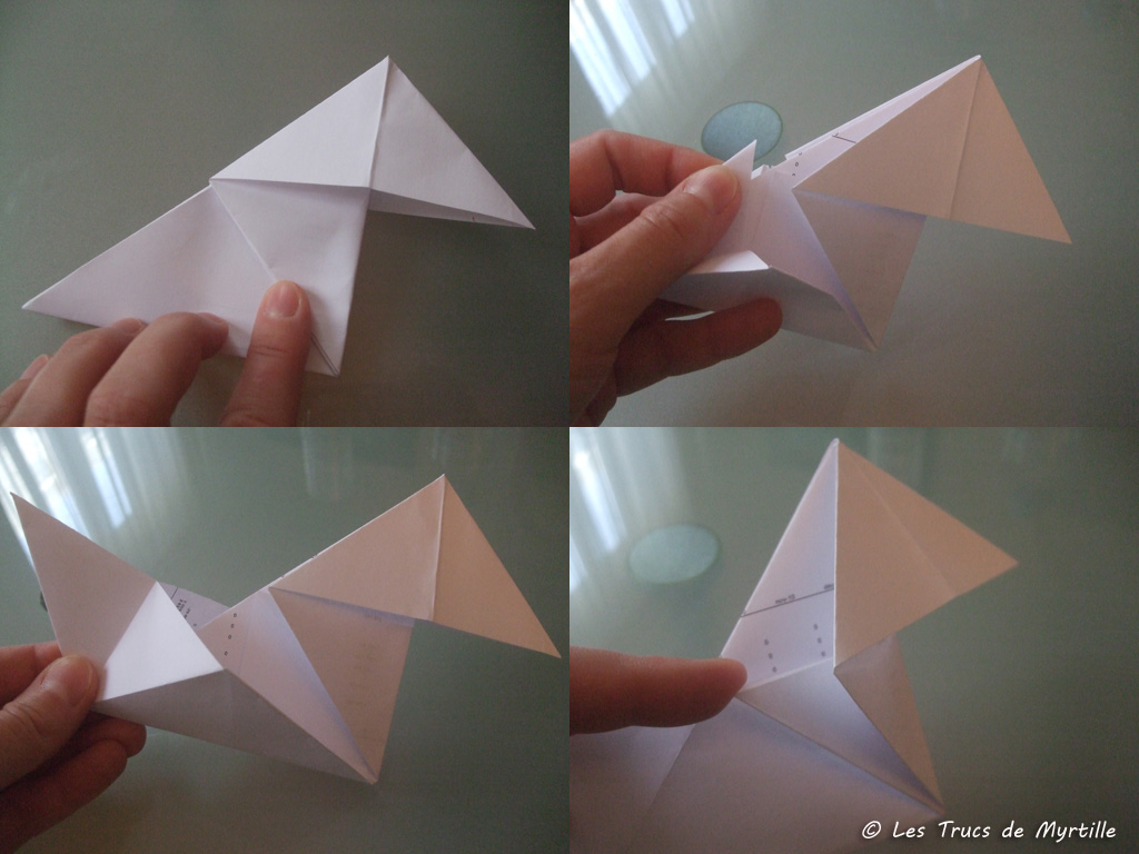 Les Trucs de Myrtille: Faire une cocotte en papier (origami)