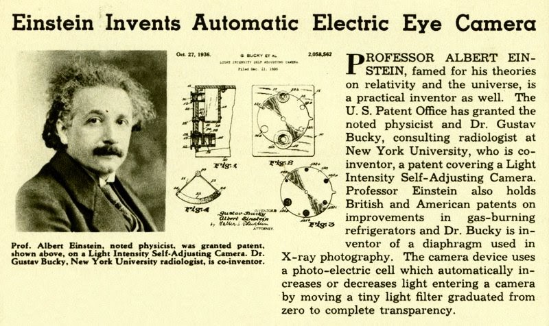 Albert Einstein Inventions Refrigerator