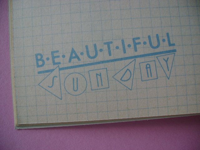 80s Shop: Beautiful Sunday School Notebook