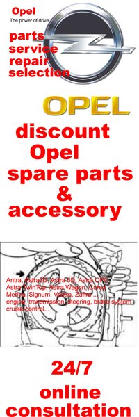 Opel spare parts: Opel spare parts: 1965-1970