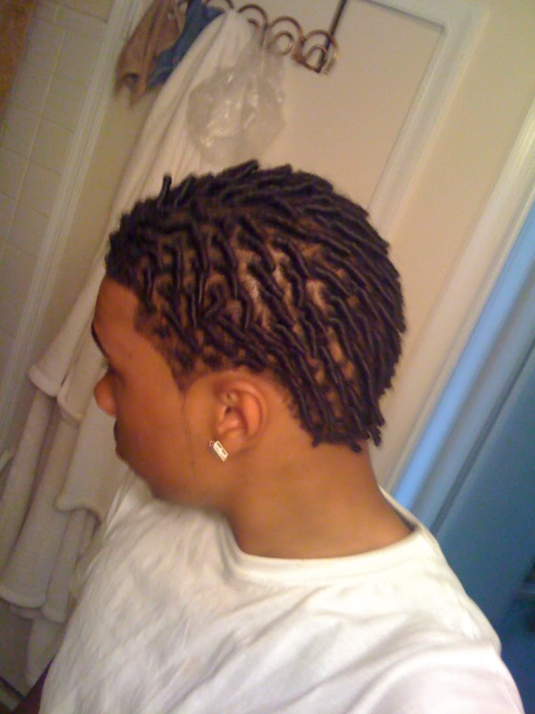 DREADLOCKS...a growing trend in the U.S.: just starting off