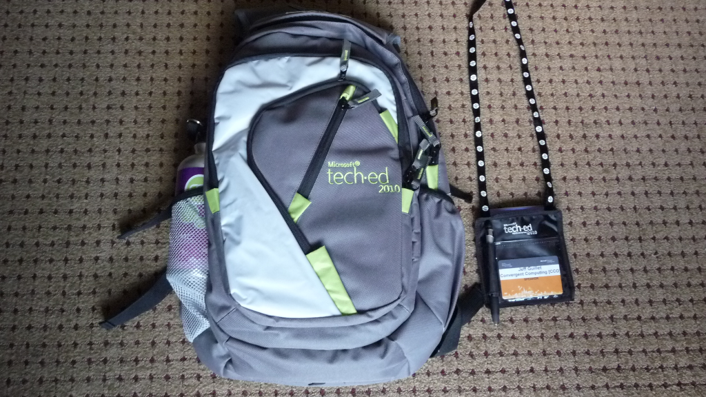 TechEd 2010 Bag and Pen Secrets Revealed! | The EXPTA {blog}