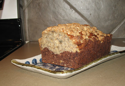Glamping Baba: Brandy's Best Black-Bottomed Banana Loaf