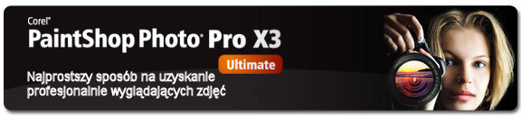 Nowy Corel PaintShop Photo Pro X3 Ultimate