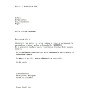 Elaboración de Documentos Institucionales: CARTA BLOQUE EXTREMO